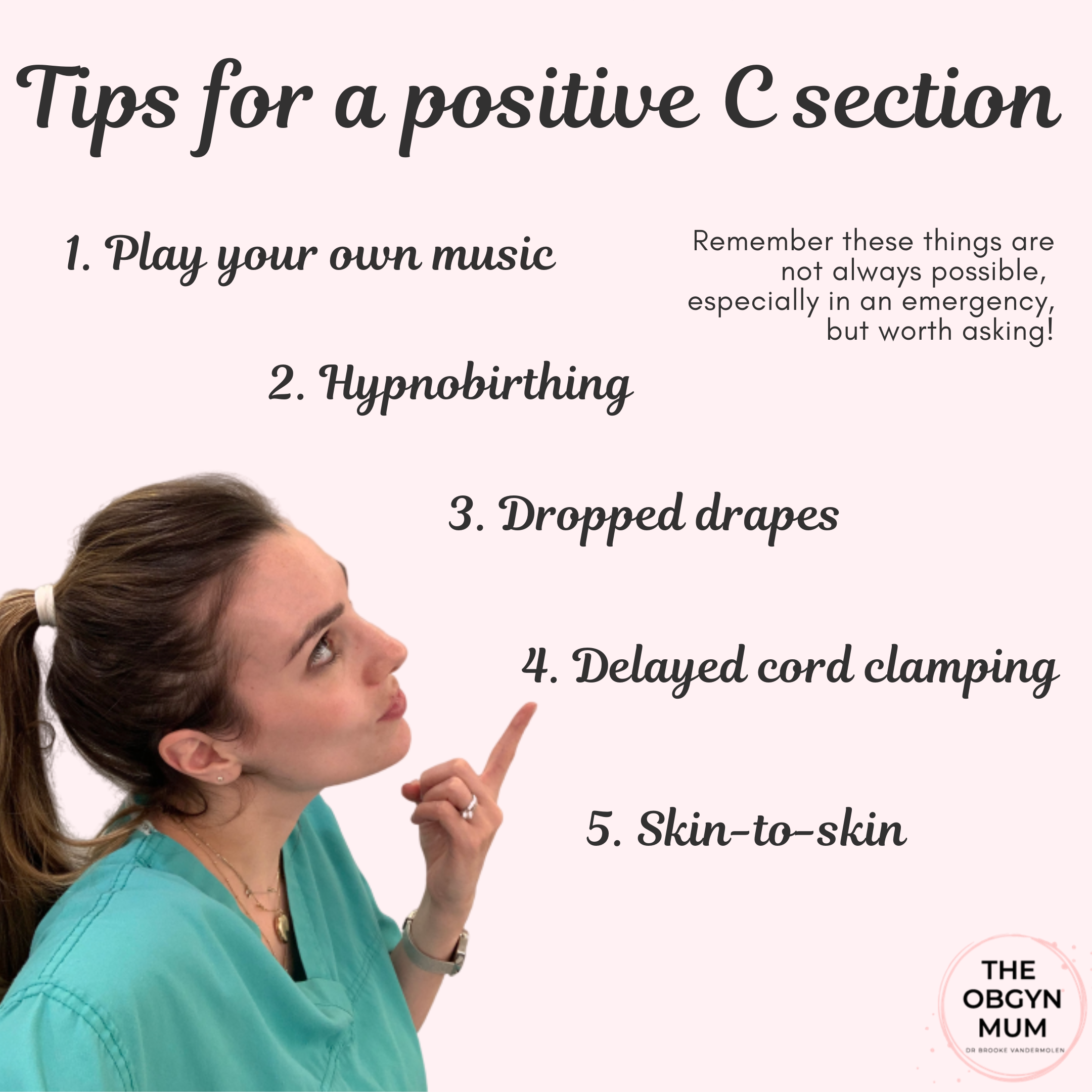 What to expect from an elective (planned) C section - The OBGYN Mum